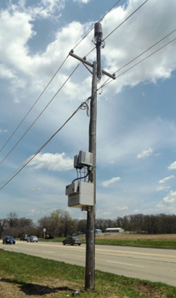 Pole Mounting for Wireless Communications Equipment | BAND-IT